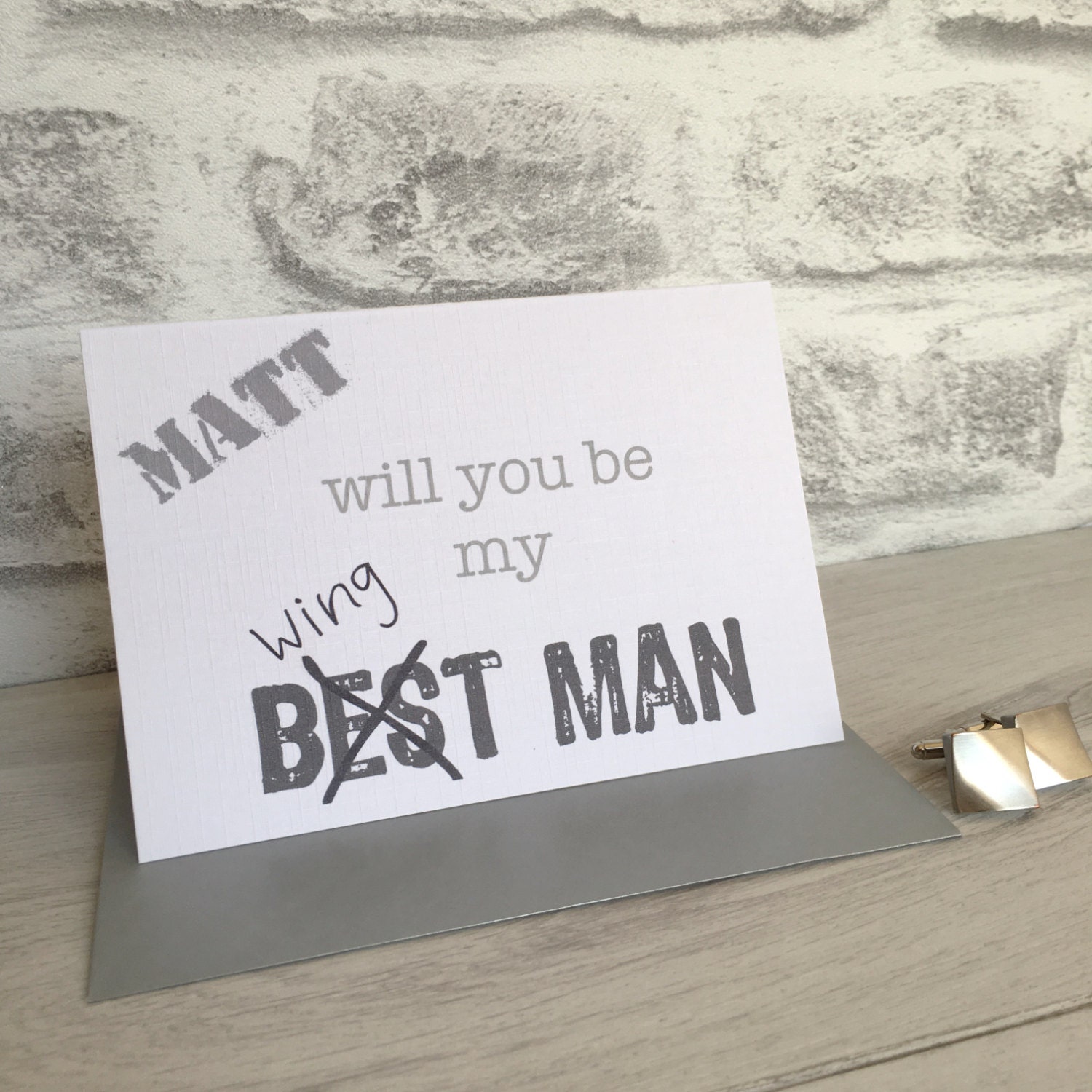 Best Man Best Man Proposal Will You Be My Best Man Card Be | Etsy