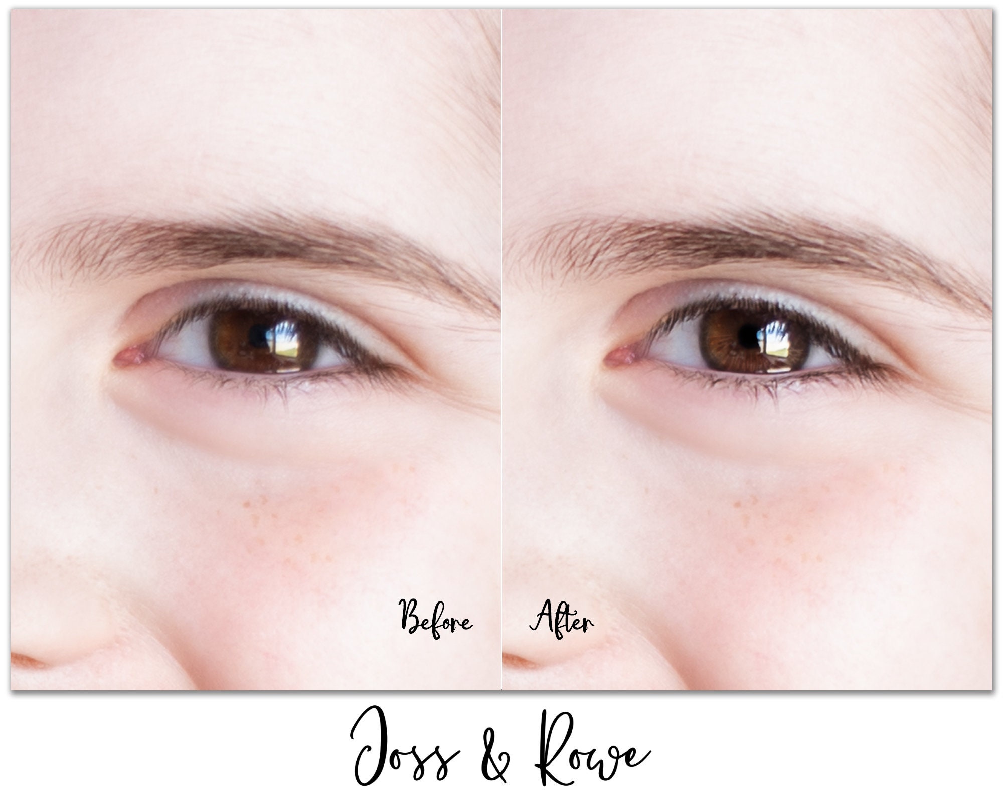 Ultimate Eye Sharpening Photoshop Action Retouch Editing | Etsy