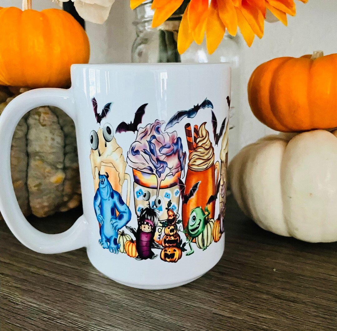 Monsters Inc Halloween Coffee Mugs 15oz - Etsy