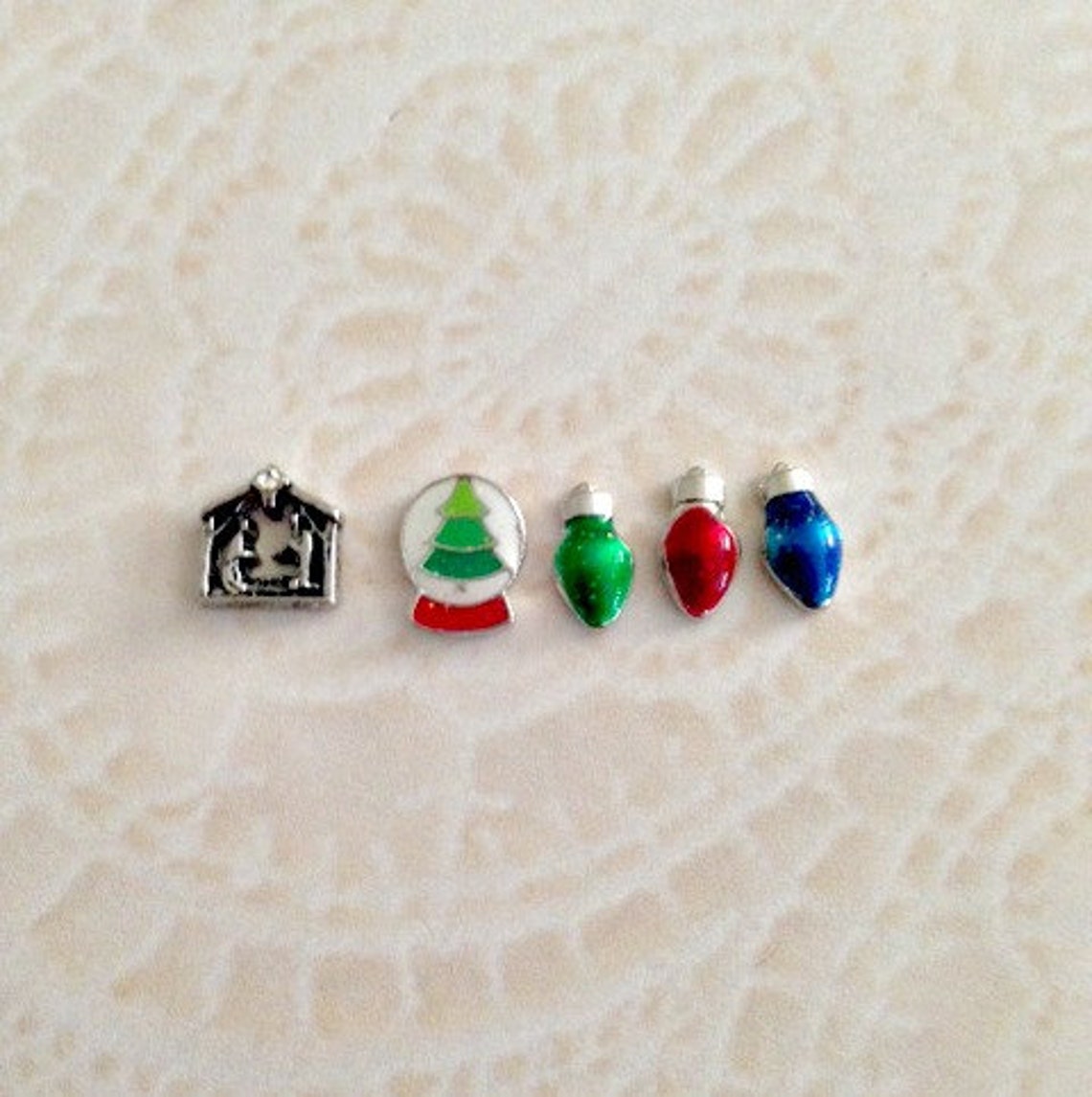 Christmas Floating Charms for Memory Lockets - Etsy
