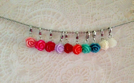 Rose Dangles for Memory Lockets - Etsy UK