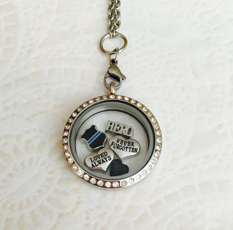 Fallen Hero Memory Locket Stainless Steel With Choice of - Etsy