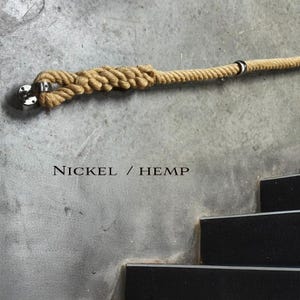 Baluster Rope Handrail System for Indoor & Outdoor Use - Etsy