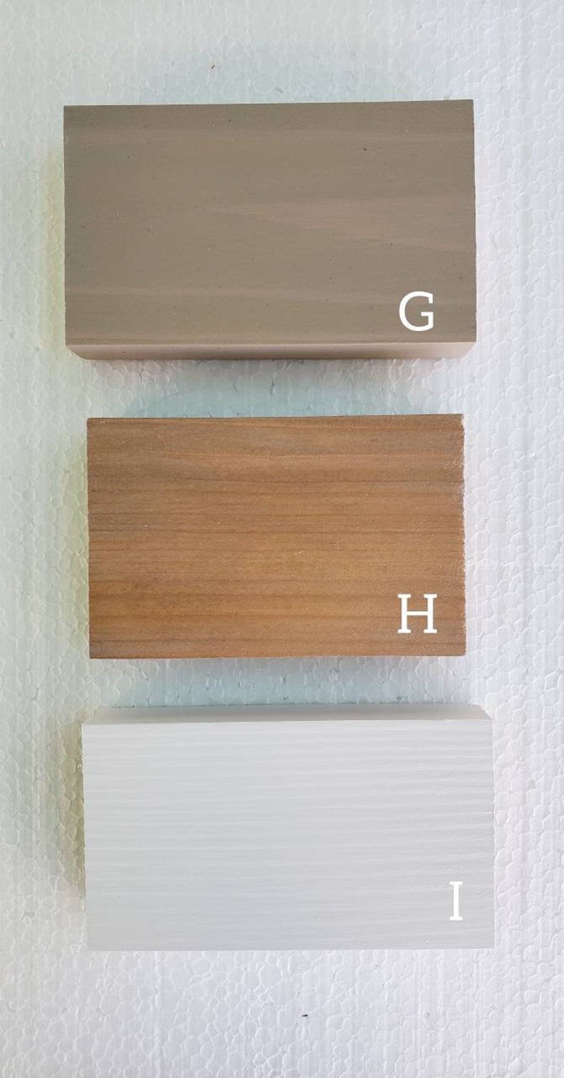 Finish Samples - Etsy