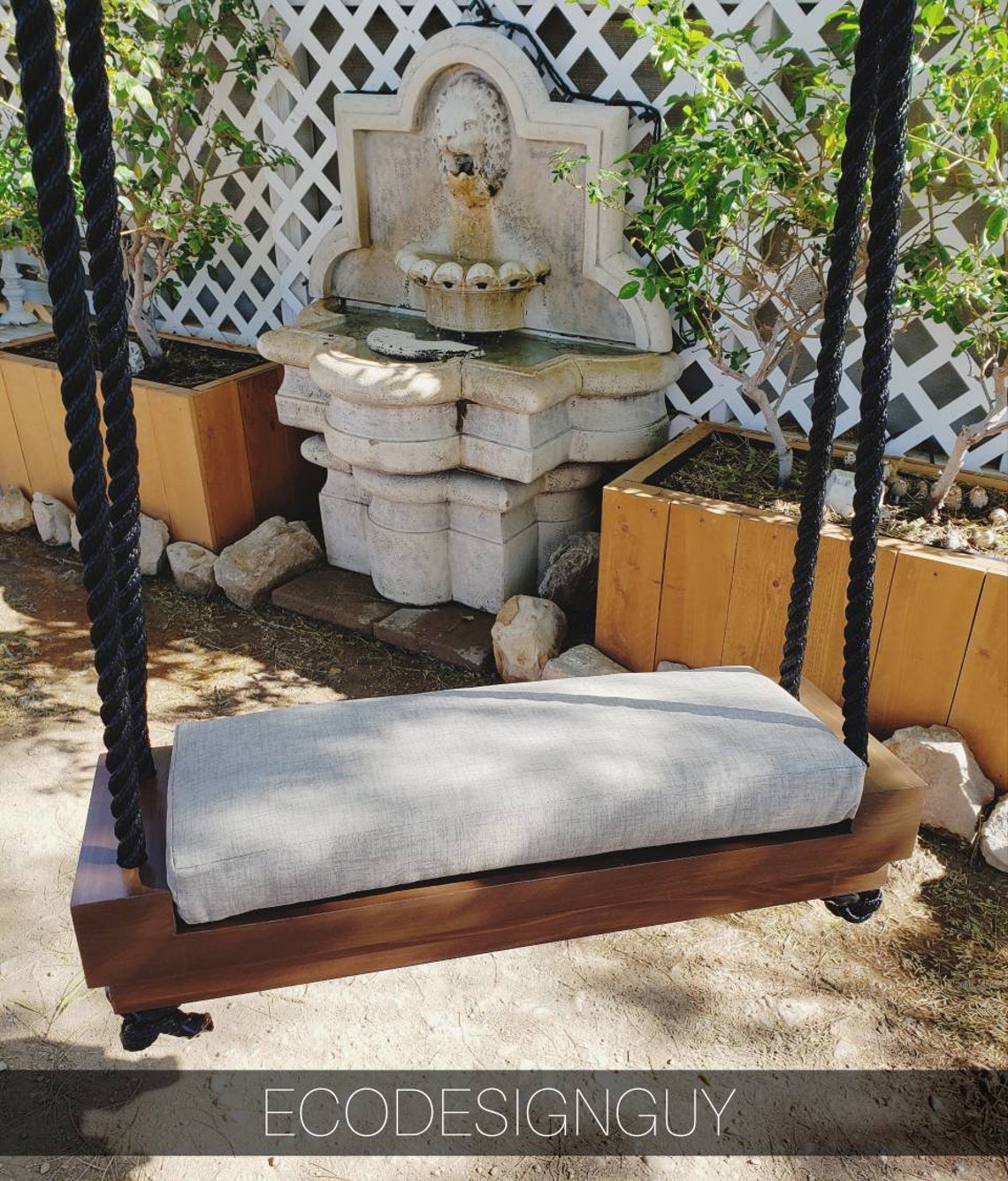 Modern Single Seat Swing - Etsy