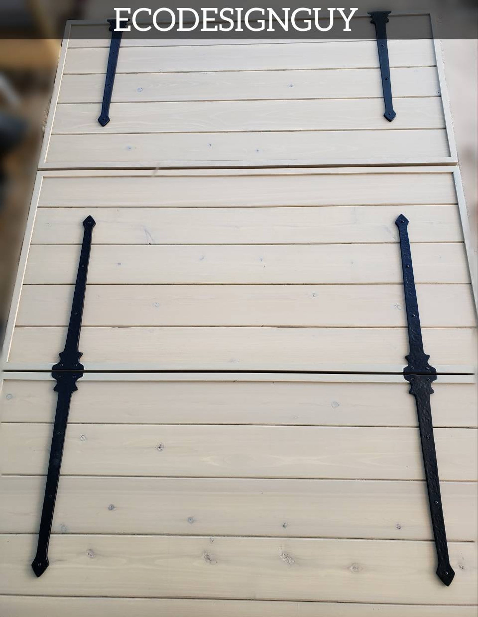 Handcrafted Farmhouse Shutters: V-groove Rustic Decor - Etsy