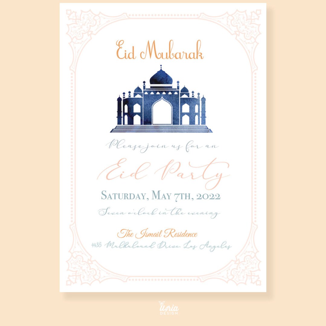 Eid Mubarak Party Invite. Eid Party Invitation. Eid Party. Eid. Eid ...