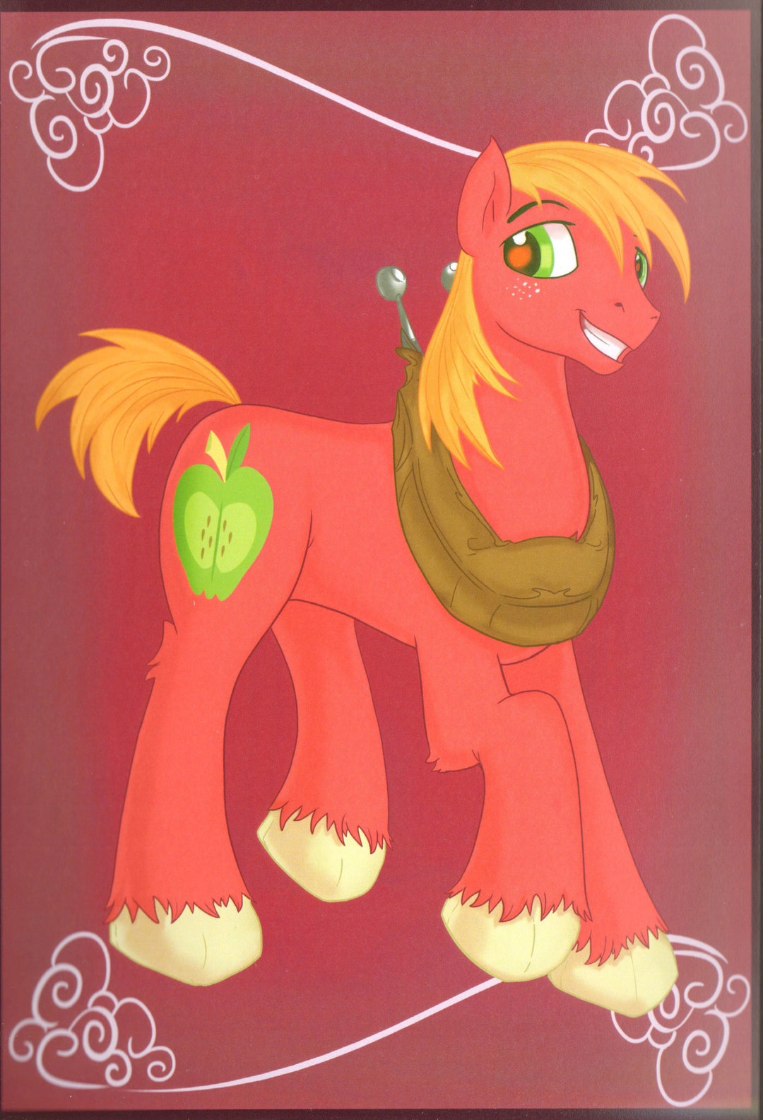 My Little Pony Big Mac Character Print/ Physical/download Character ...