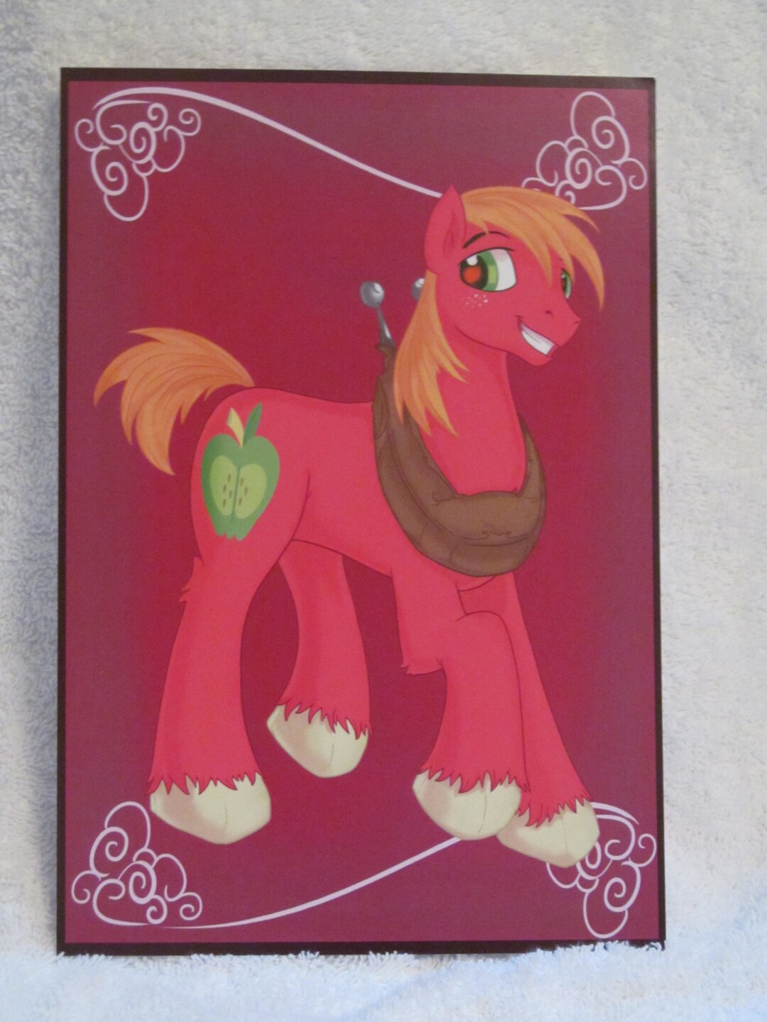 Big Mac - My Little Pony - Brony Character - Just Over A5 Size - - Etsy