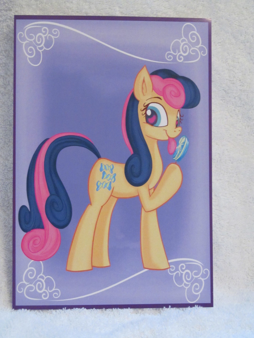 Bon Bon My Little Pony Brony Character Just Over A5 Size - Etsy