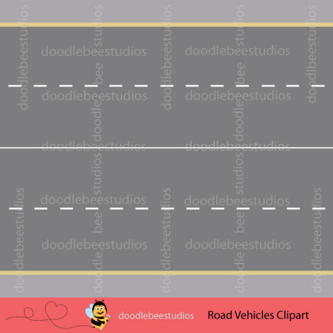 Transportation Clipart Vehicles Clip Art Road Vehicles | Etsy