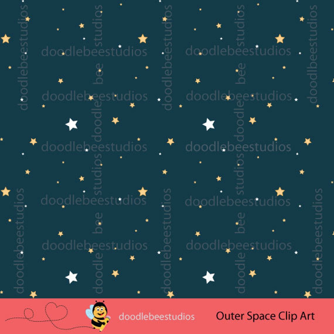 Outer Space Clipart, Outer Space Digital Download, Astronauts Clipart ...