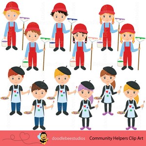 Community Helpers Clipart, Community Clipart,career Day Clipart,career ...