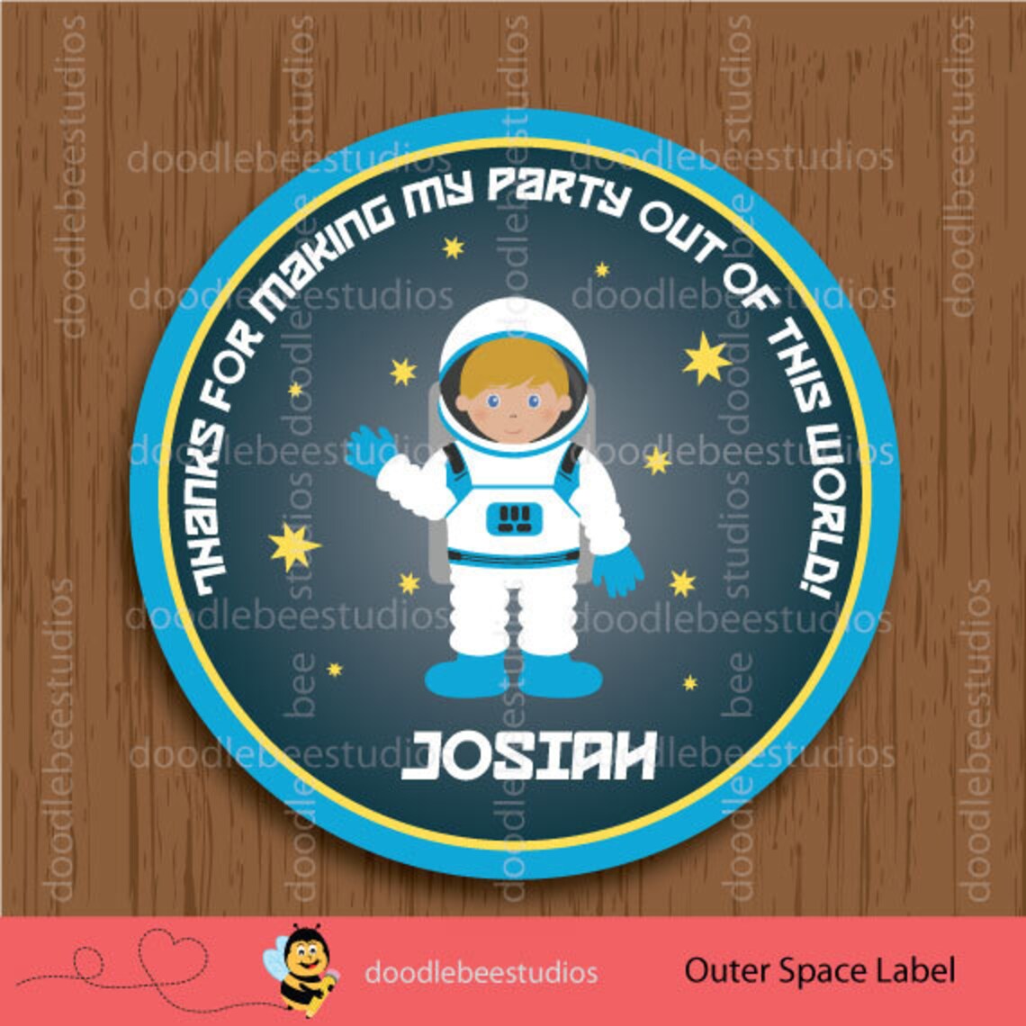 Outer Space Favor Tags Astronaut Favor Tags Astronaut - Etsy UK