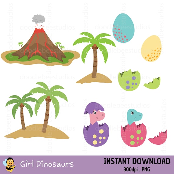Clipart Dinosaur Land