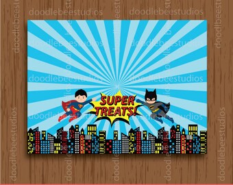 Superheroes of Faith Cupcake Toppers Printable Set of 20 - Etsy