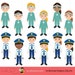 Community Helpers Clipart, Community Clipart,career Day Clipart,career ...