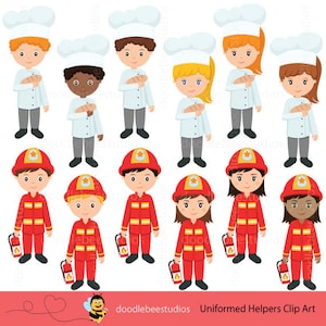 Community Helpers Clipart, Community Clipart,career Day Clipart,career ...