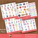 40% OFF Alphabet Clipart Bundle Set Numbers Clip Art - Etsy