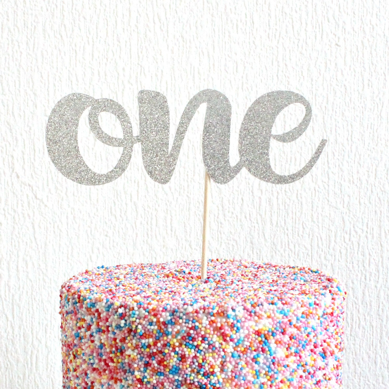 One Cake Topper Birthday Cake Topper Birthday 1st Party Gold - Etsy