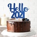 Hello 2024 Cake Topper New Years Eve Cake Topper 2024 - Etsy