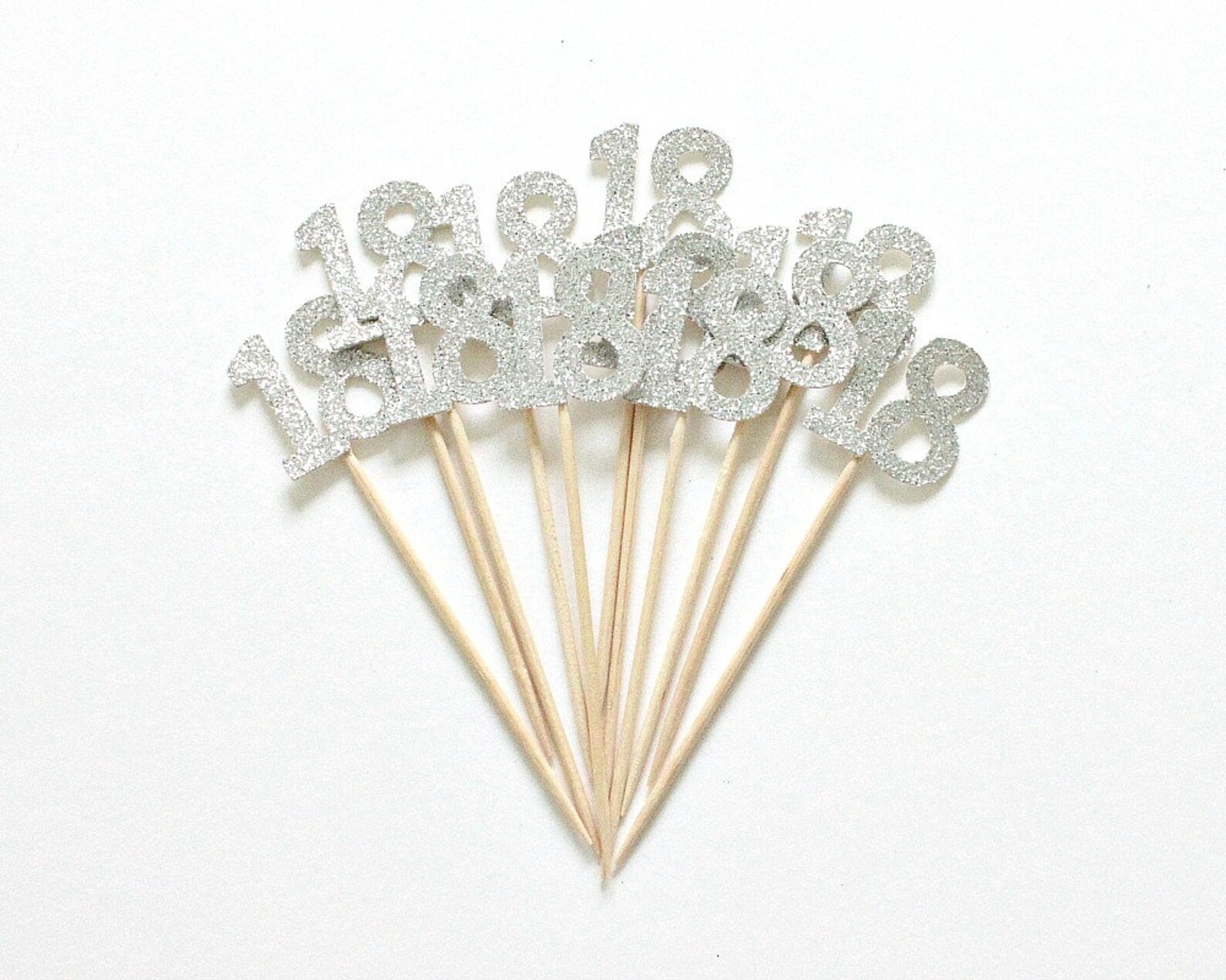12 Gold Glitter 60th Birthday Cupcake Toppers Birthday Cake - Etsy UK