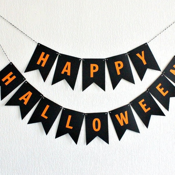 Halloween Banner - Etsy