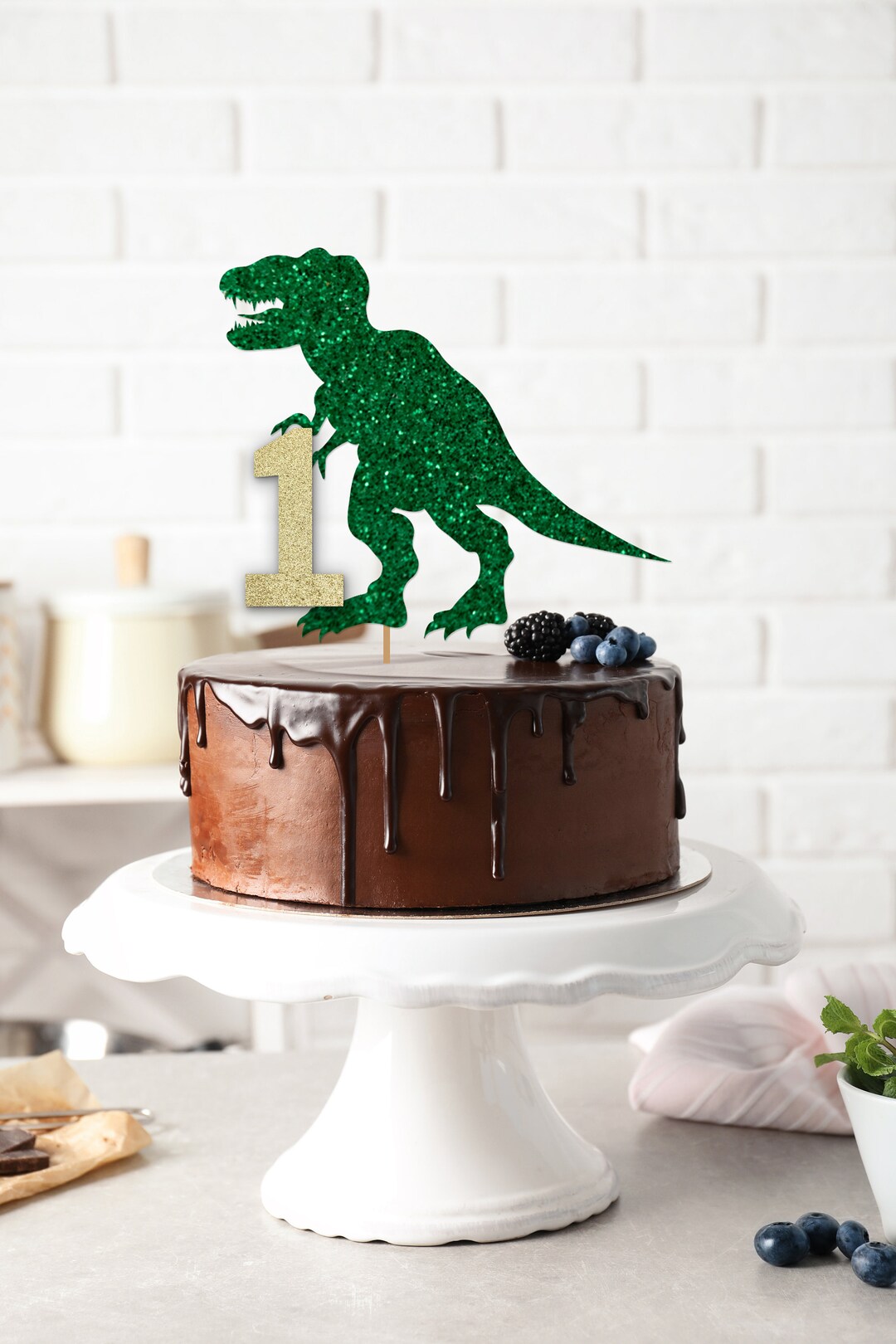 T Rex Cake Topper, Dinosaur Cake Topper, Birthday Cake Topper, Custom ...