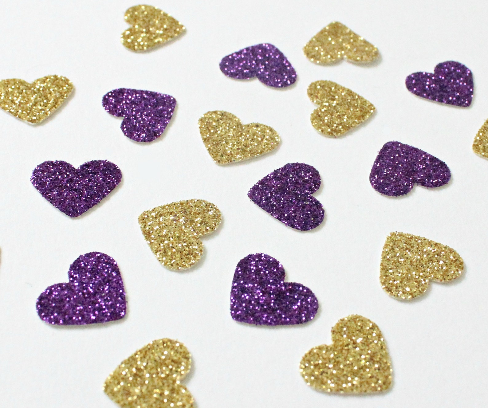Gold Glitter Small Heart Confetti Party Decorations Wedding - Etsy UK