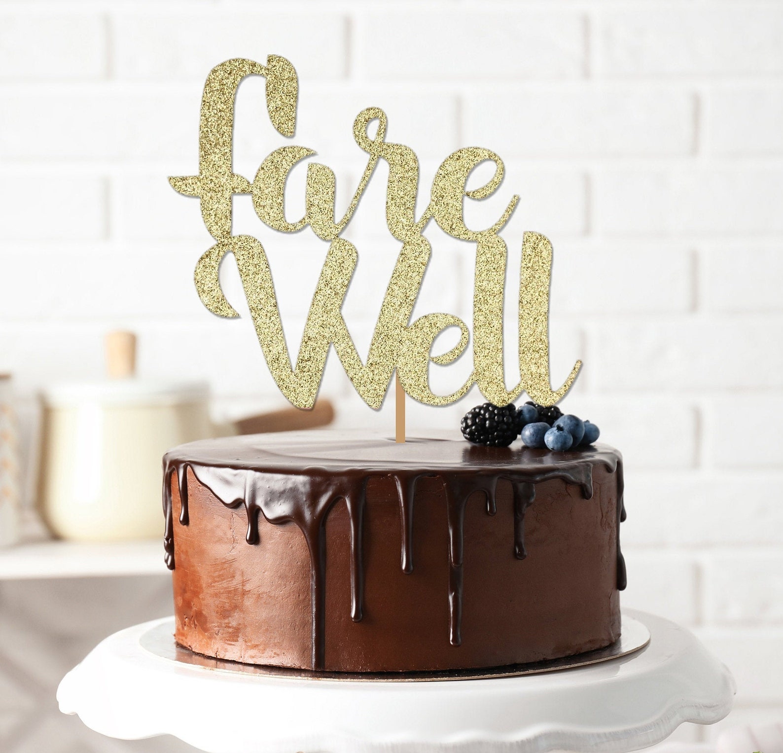 Fare Well Cake Topper Leaving Gift For Him Leaving Gift For | Etsy