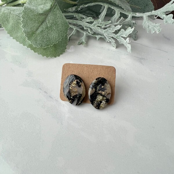 Marble Earrings - Etsy