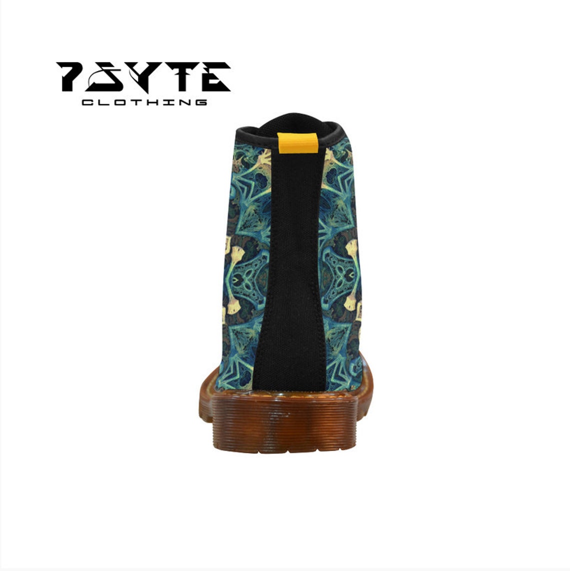 Psychedelic Boots Psytrance Boots Festival Boots Burning - Etsy