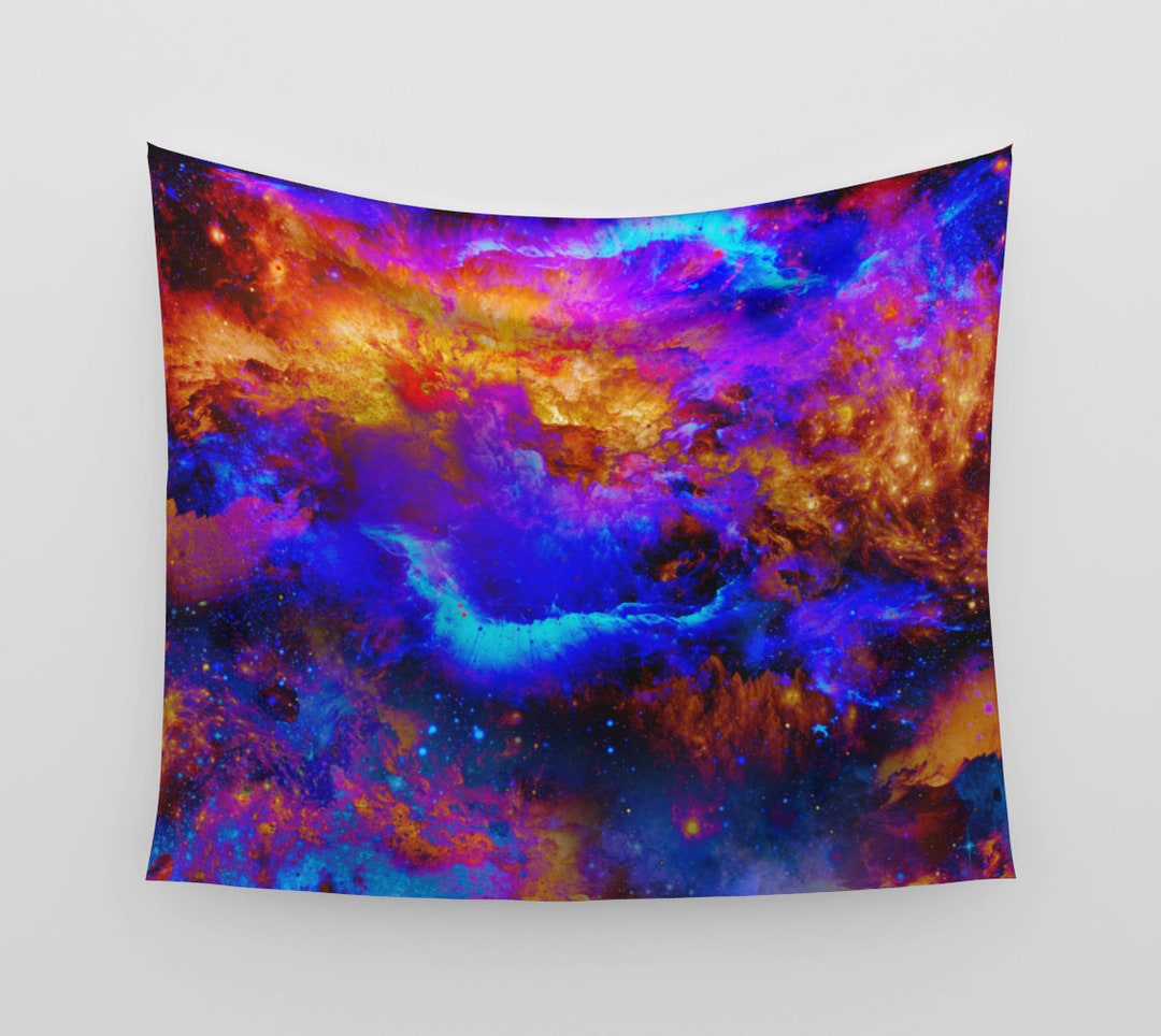 Galaxy Wall Tapestry, Wall Hanging,galactic Tapestry,festival Decor ...