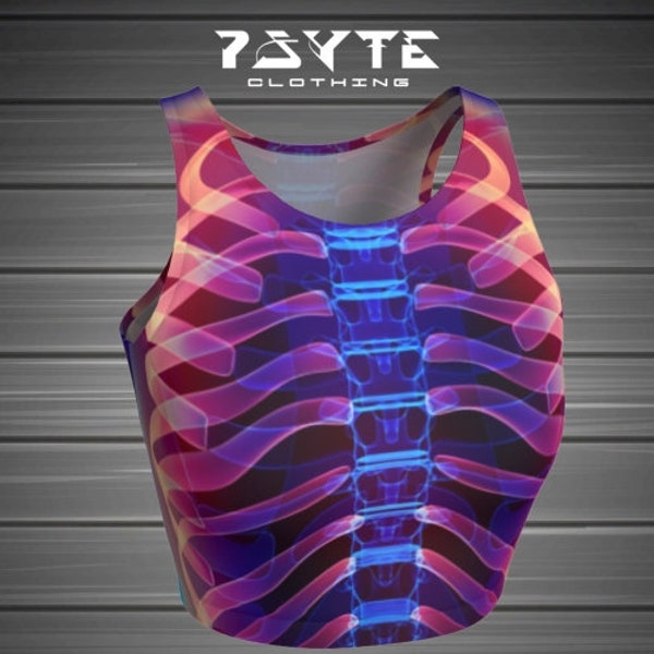 Skull Crop Top - Etsy