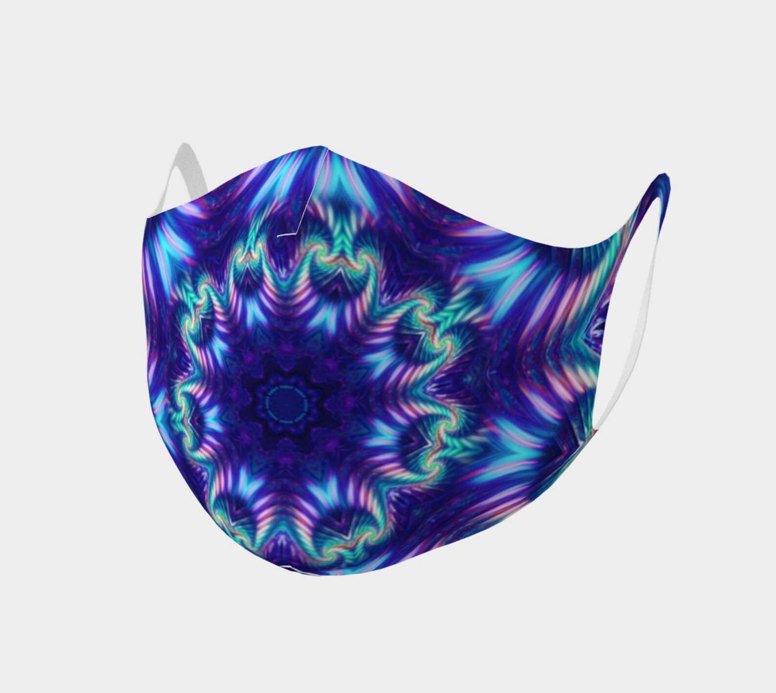 Premium Double Knit Face Mask Mandala Reusable and Washable - Etsy España