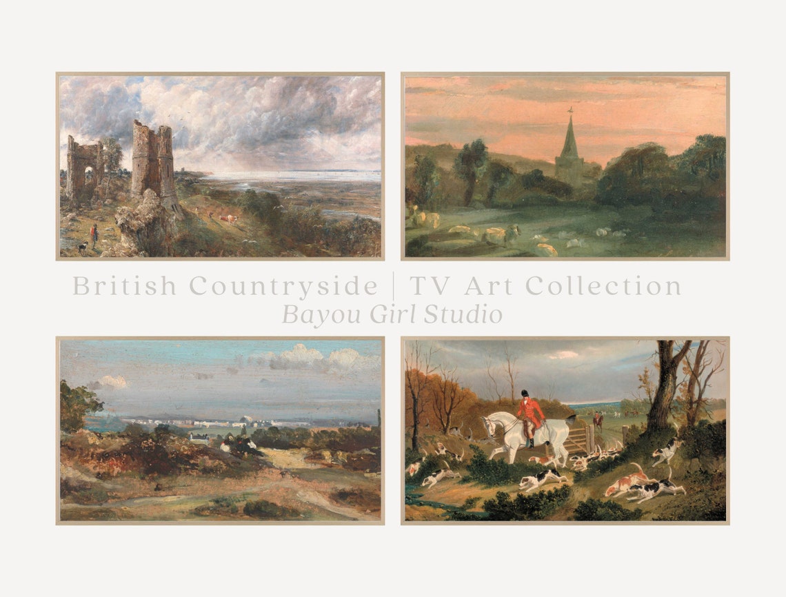 British Countryside | Frame TV Art Collection - Etsy