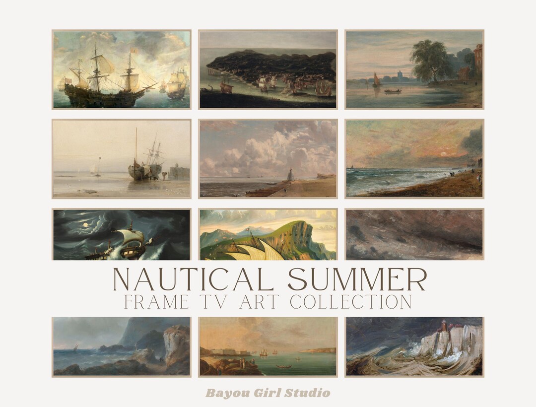 Nautical Summer | Frame TV Art Collection - Etsy