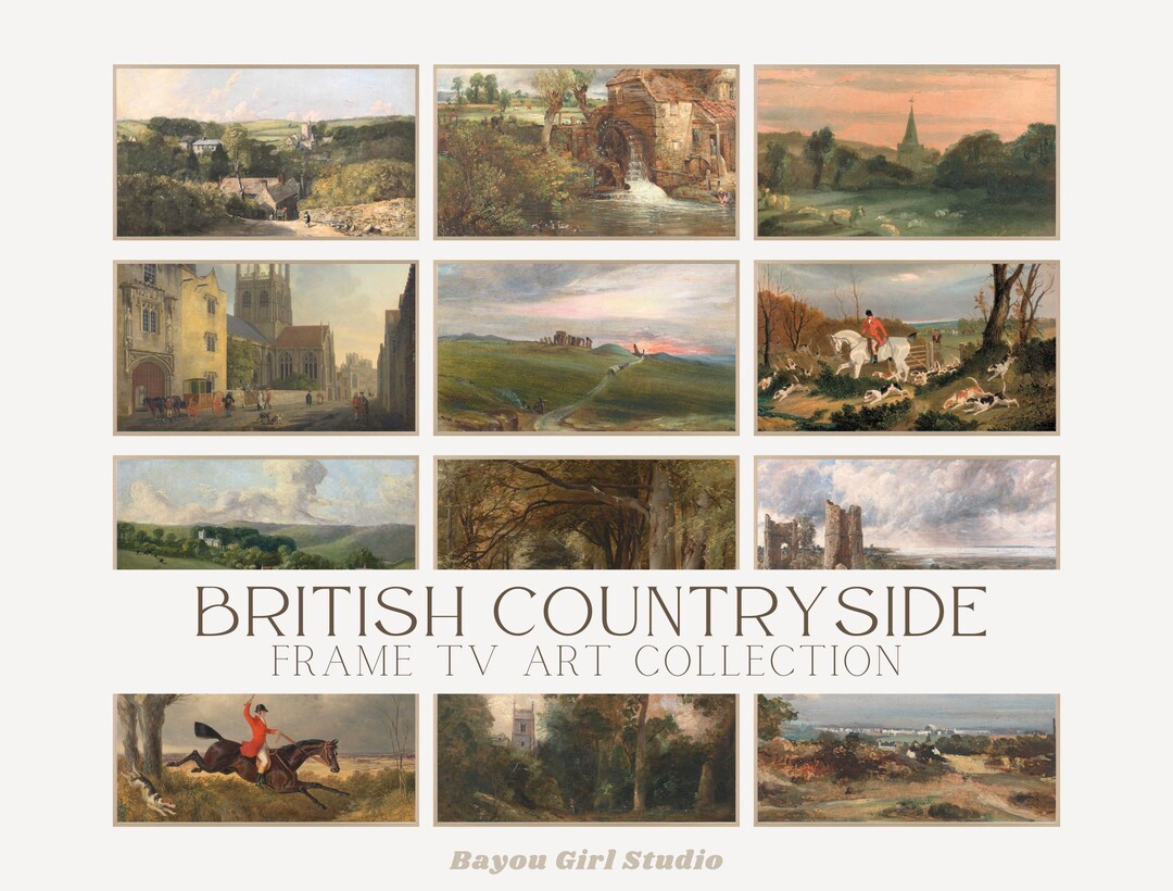 British Countryside | Frame TV Art Collection - Etsy
