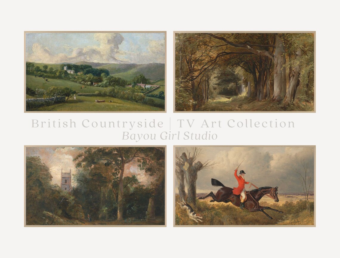 British Countryside | Frame TV Art Collection - Etsy