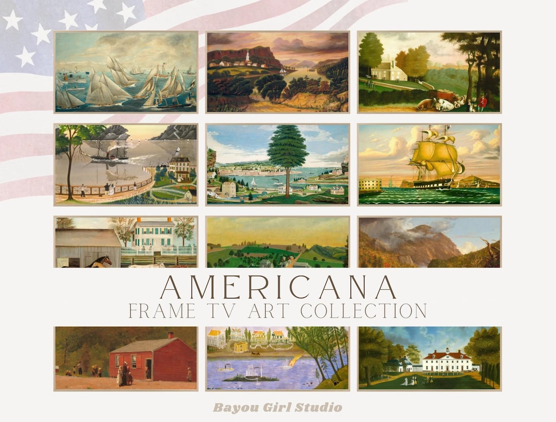 Americana | Frame TV Art Collection - Etsy
