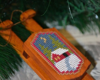Christmas sled | Etsy
