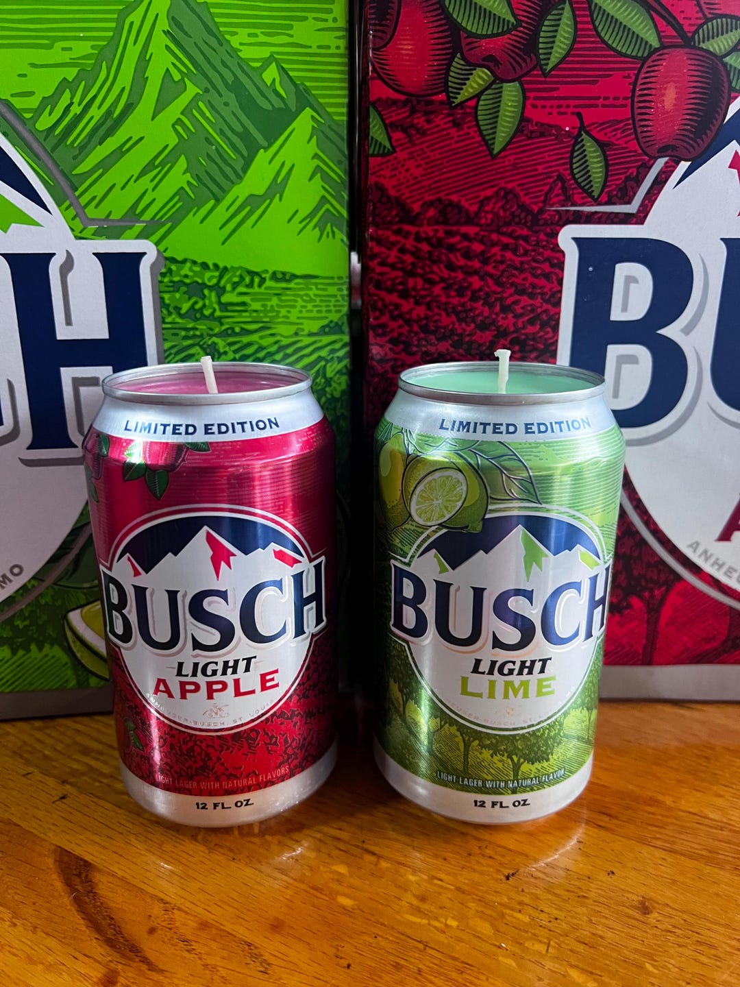 Busch Light Apple & Lime Limited Edition Beer Can Soy Wax Candles - Etsy