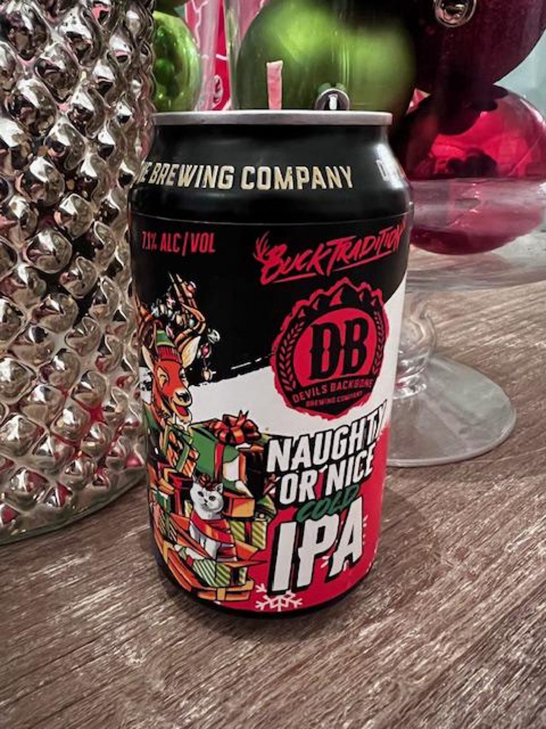 Devil's Backbone Naughty or Nice Apple Pie Scented Beer Can Candle - Etsy