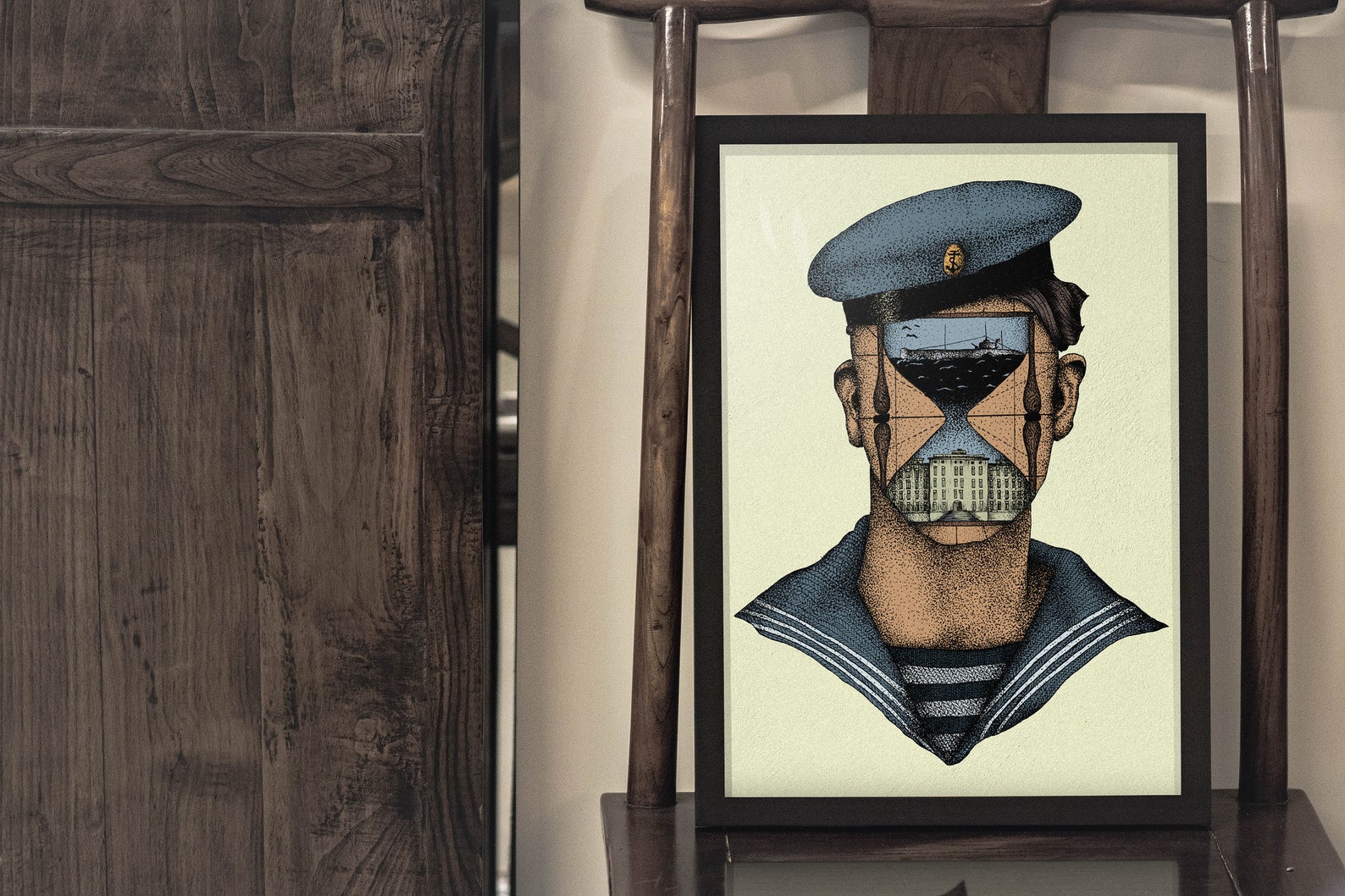 Karlo Rojc Art Print / Large Art Print / Wall Decor / Sailor | Etsy