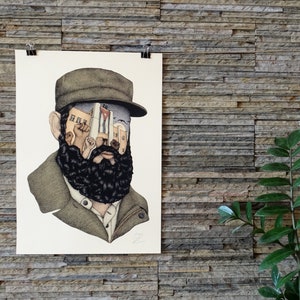 Fidel Castro Art Print / Large Art Print / Wall Art Prints / Communist ...