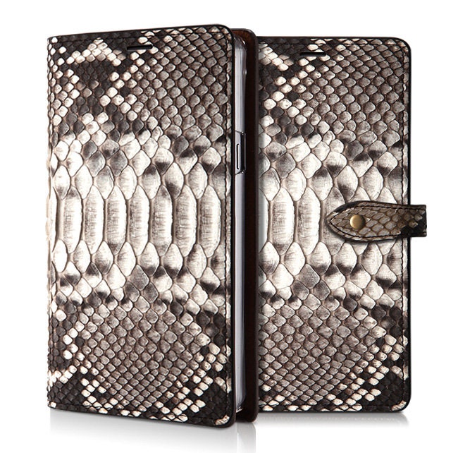 Motimo Genuine Python Snake Leather Case for Iphone - Etsy