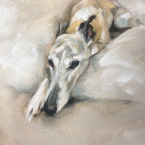 Whippet Art Whippet Whippet Print Whippet Picture - Etsy
