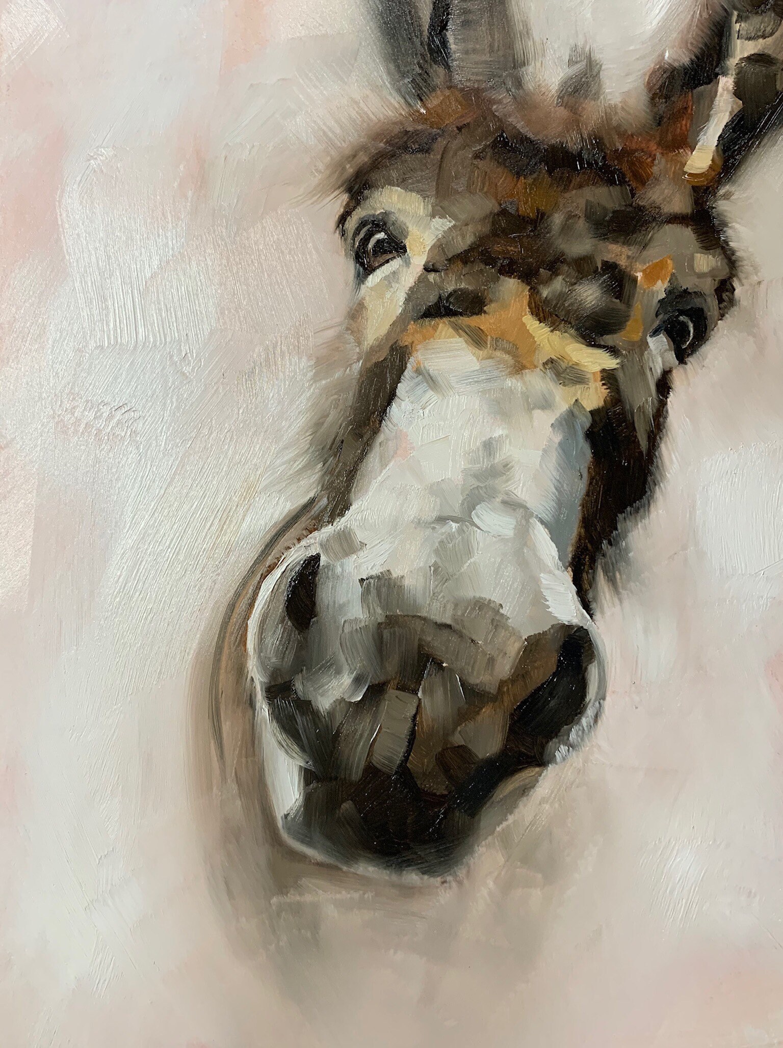 Donkey Art Print Donkey Art Donkey Painting Animal Art - Etsy UK