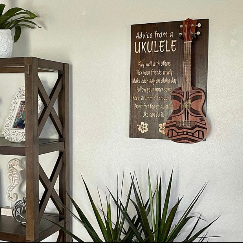 Ukulele Wall Mount - Etsy