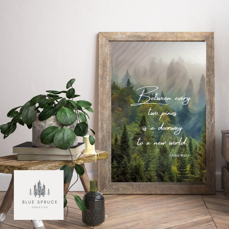 John Muir Quote - Etsy